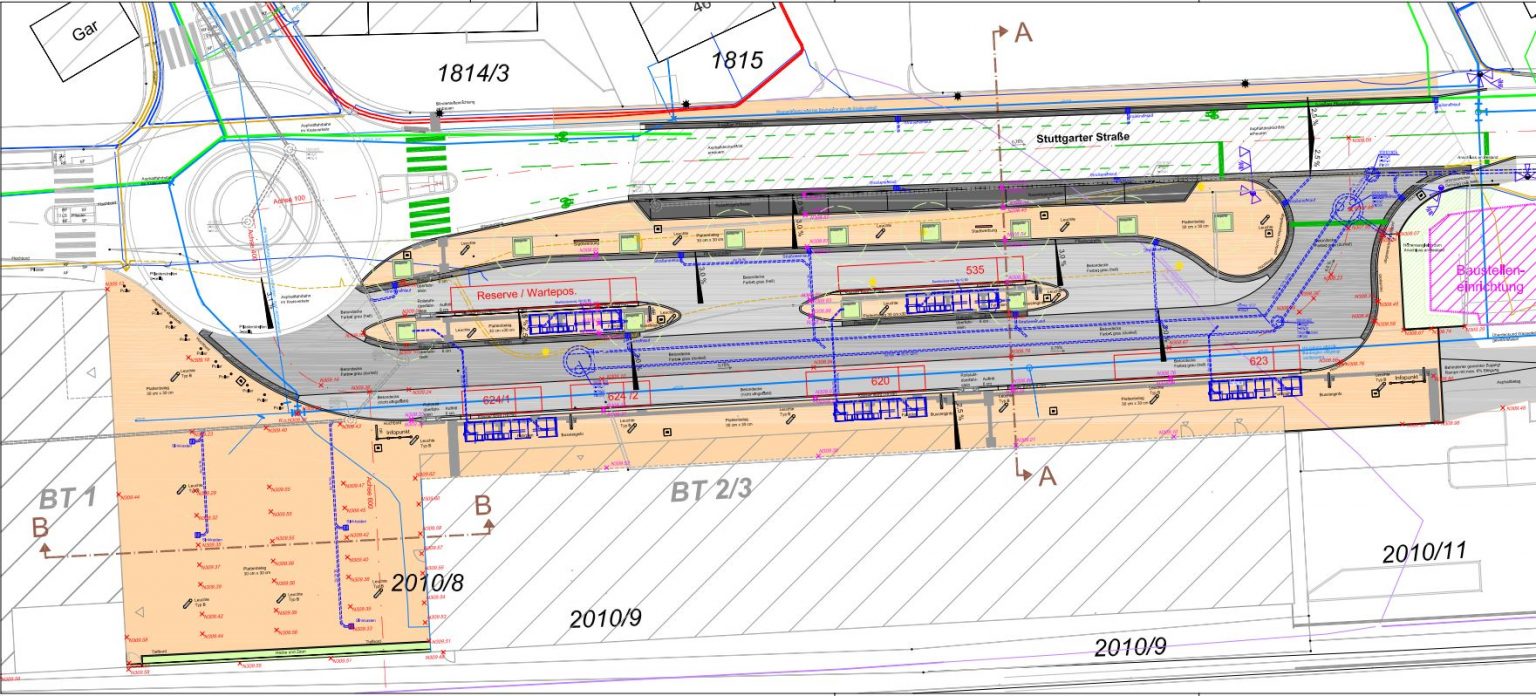 Planung von zentralen Omnibusbahnhöfen (ZOB) - IGV Stuttgart